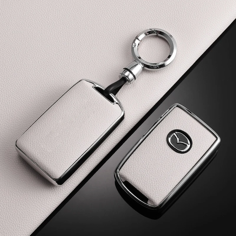 TPU-Leather-Car-Key-Case-Full-Cover-Shell-For-Mazda-3-Alexa-CX30-CX-30 ...