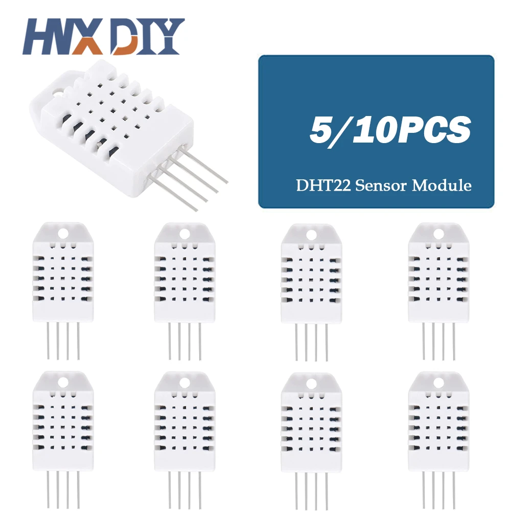 5/10pcs Dht22 Digital Temperature And Humidity Sensor Temperature And ...