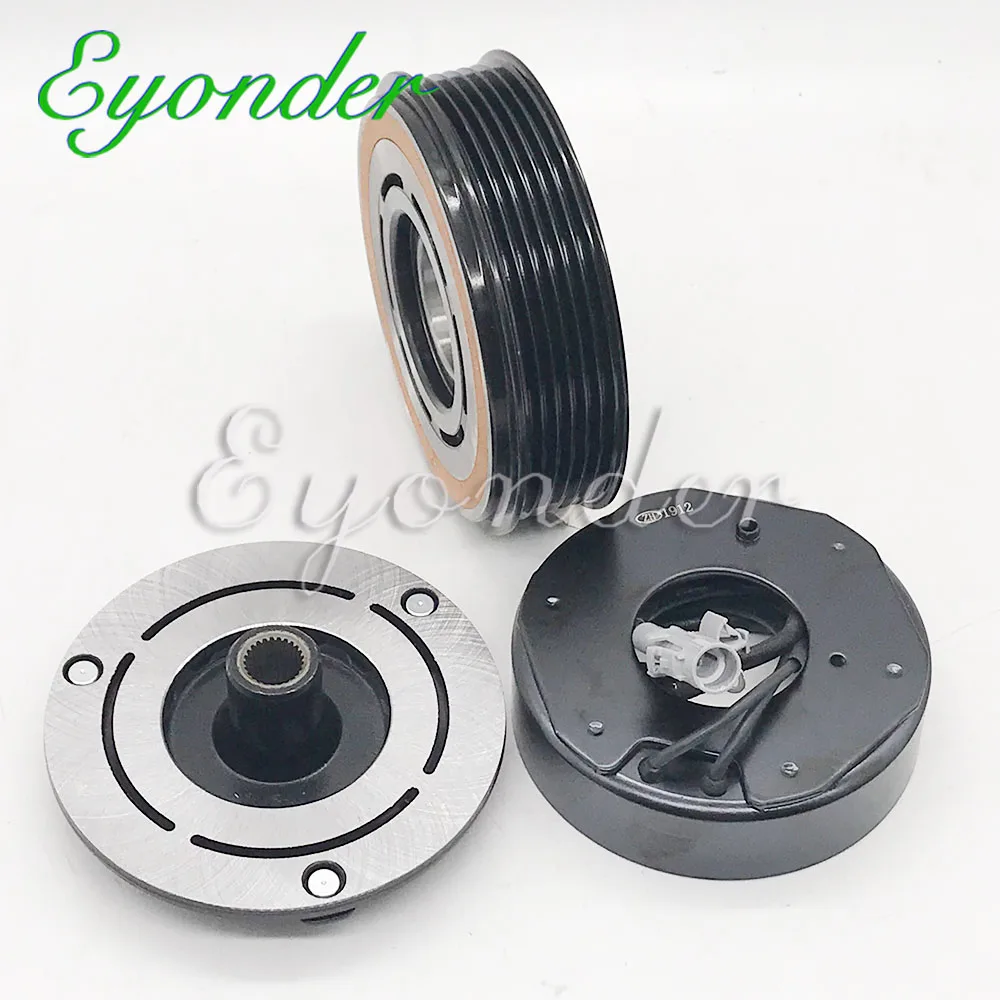 AC-A-C-Air-Conditoning-Compressor-Magnetic-Clutch-Assembly-Pulley-Coil ...