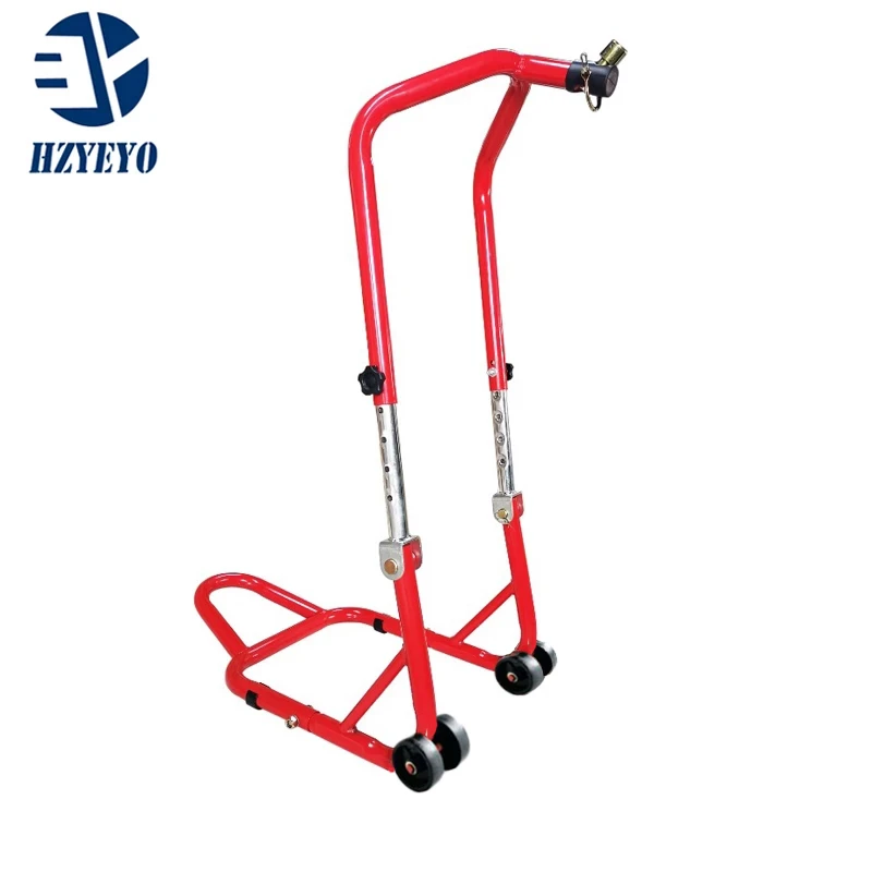 Hzyeyo Motorcycle Stands Bike Stand Front Wheel Support Frame Stand ...