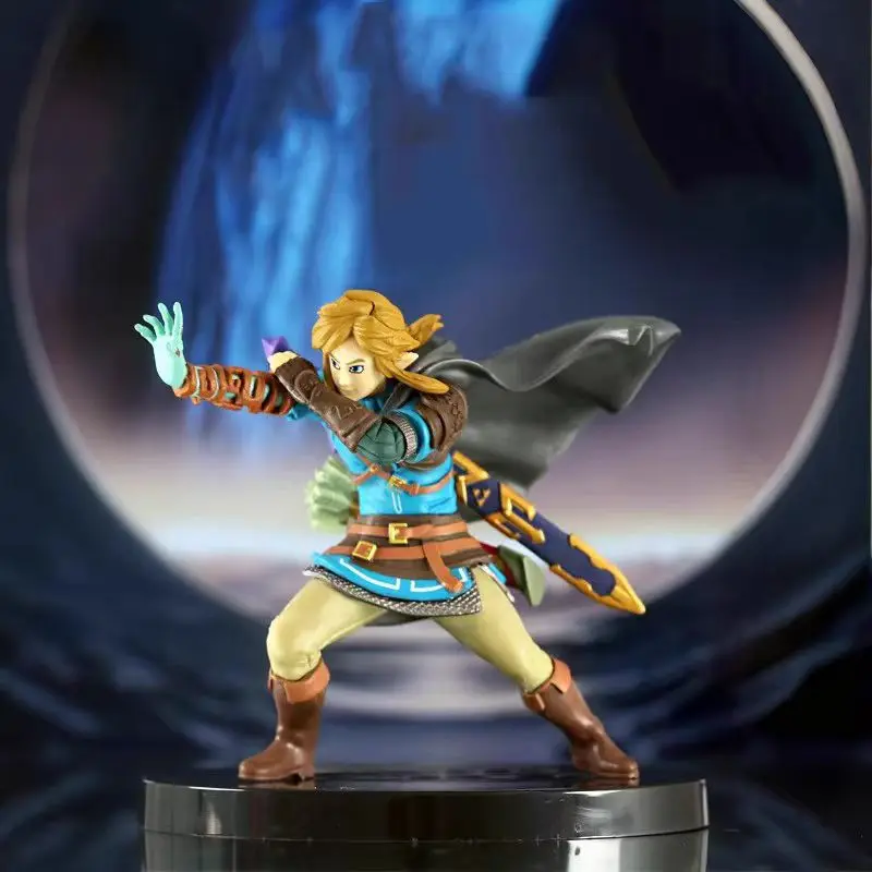 14CM Game The Legend of Zelda Link PVC Action Figure Doll Model Toys ...