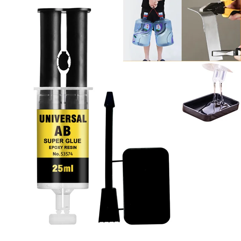 1Pcs Multifunctional 4ML/25ML Universal Epoxy Resin AB Glue Strong Adhesive For Repair Ceramics ...