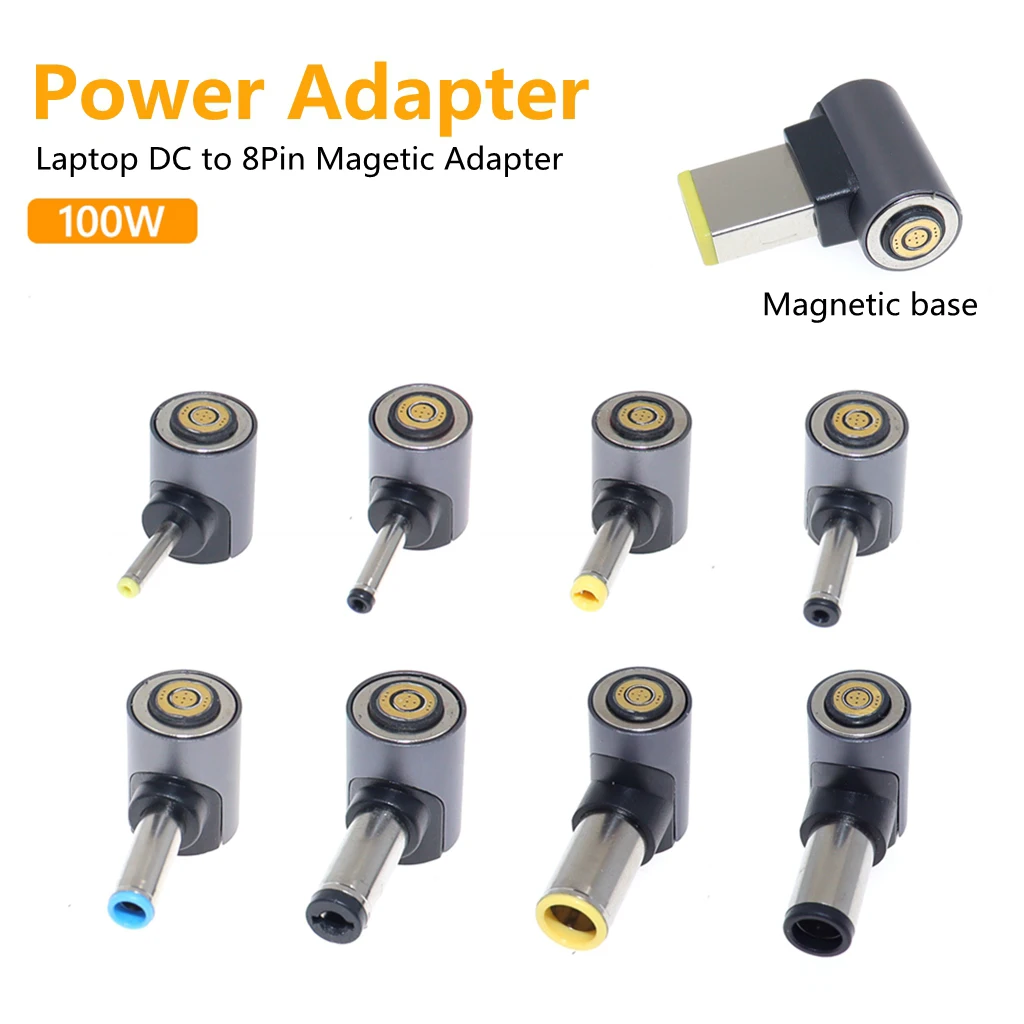 Laptop-Power-Adapter-Converter-DC-Magnetic-Adapter-100W-PD-Fast-Laptop ...