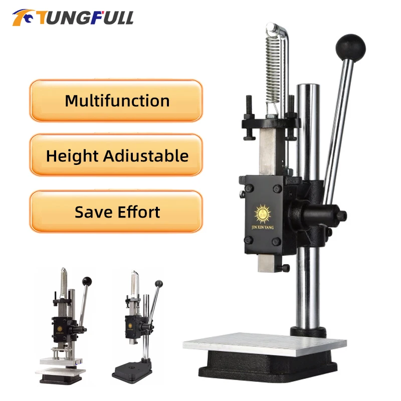 Bench-Drill-Press-Hand-Tool-Manual-Press-Drill-Chuck-Hand-Punch ...