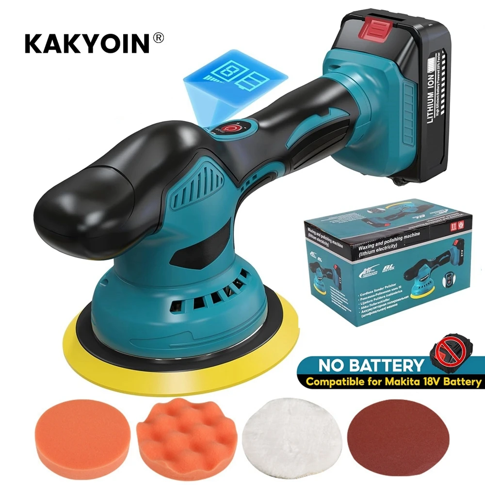 21V-6-Inch-Cordless-Car-Polisher-Electric-Polisher-Auto-Polishing ...