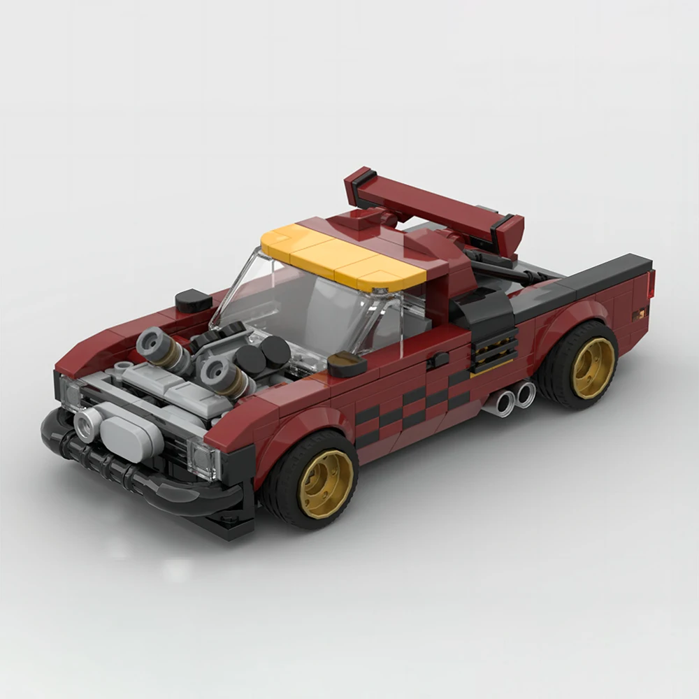 302PCS-MOC-Speed-Champion-City-Racing-Famous-Sports-Car-Model ...