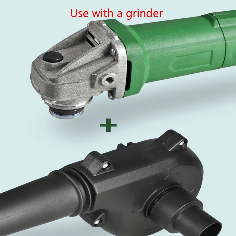 2-in-1 Angle Grinder Modified Vacuum Cleaner Accessory for House Garden ...