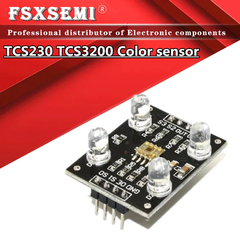 Color Recognition Sensor Tcs230 Tcs3200 Color Sensor Color Recognition Module For Arduino Diy