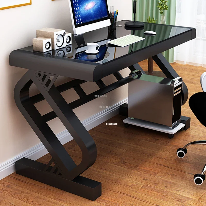 Modern-Tempered-Glass-Computer-Desks-Home-Desktop-Gaming-Desk-Designer ...