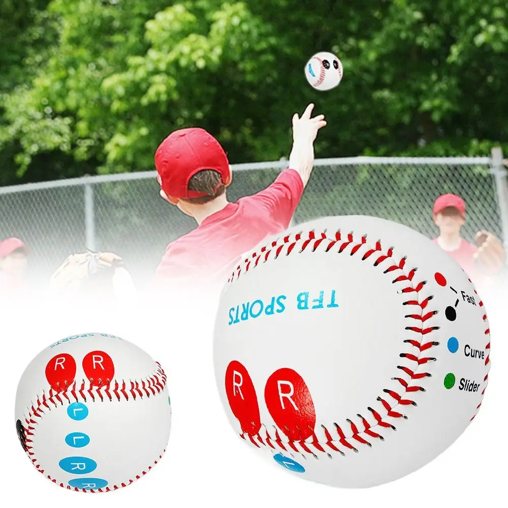 Pitch-Training-Baseball-with-Finger-Placement-Markers-Standard-Baseball ...