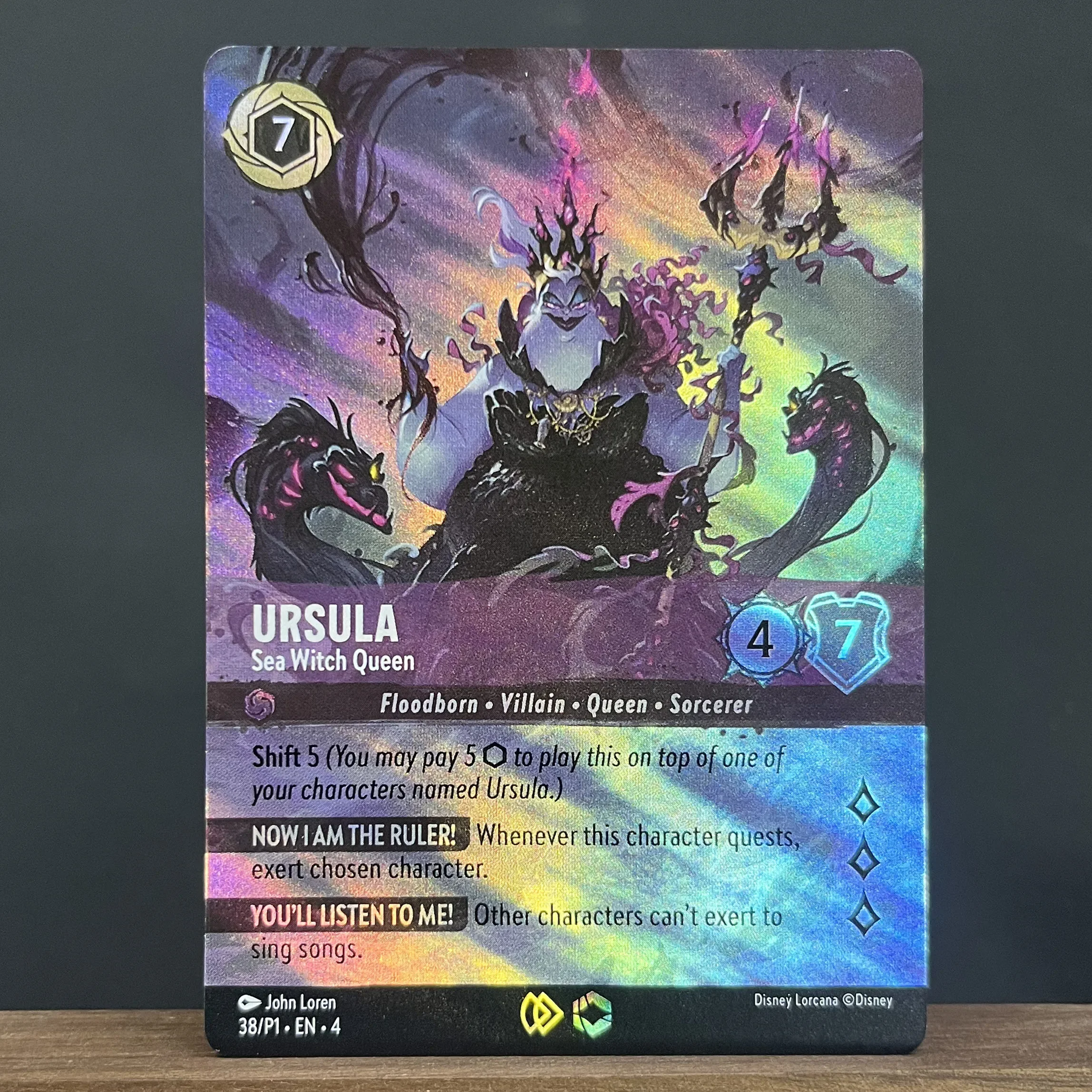 stitch Ursula Into the Inklands Ursula's Return Enchanted Lorcana proxy ...