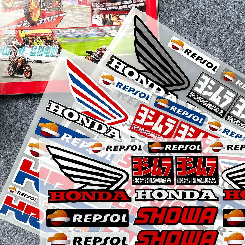 Suitable-for-Honda-Motorcycle-Decoration-Stickers-Reflective-Waterproof ...