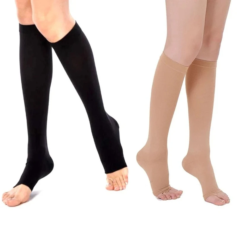Compression-Stockings-Medical-Women-20-30mmHg-Varicose-Diabetes ...