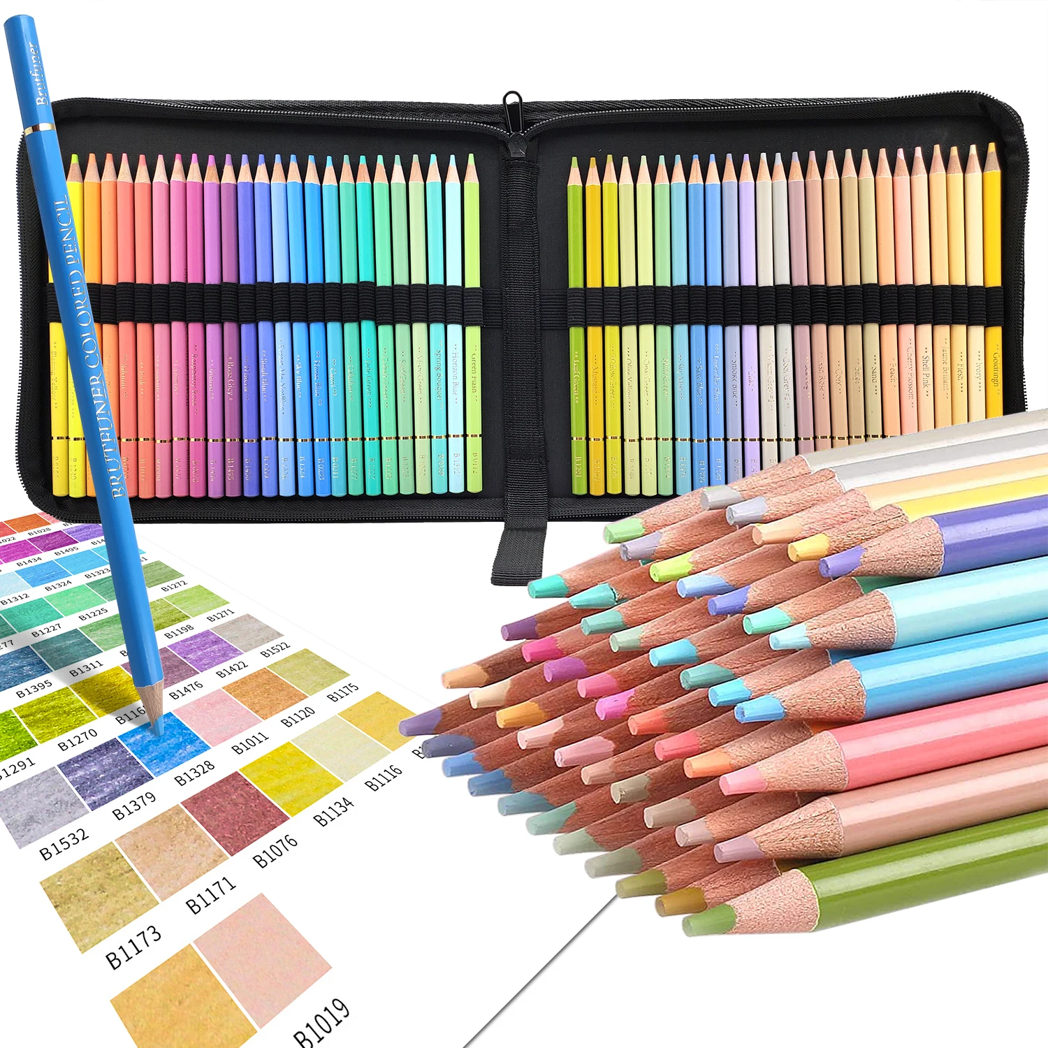 Professional Color Pencil Case | Professional Colored Pencils - New 50 ...