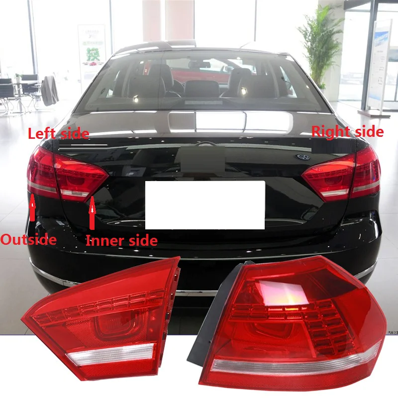 For-VW-Volkswagen-Passat-2011-2012-2013-2014-2015-Led-Taillight-Rear ...