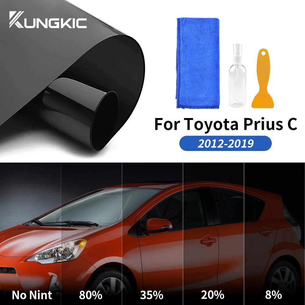 For Toyota Prius C 2012-2019 Pre-cut Car Side Window Privacy Tint Film ...