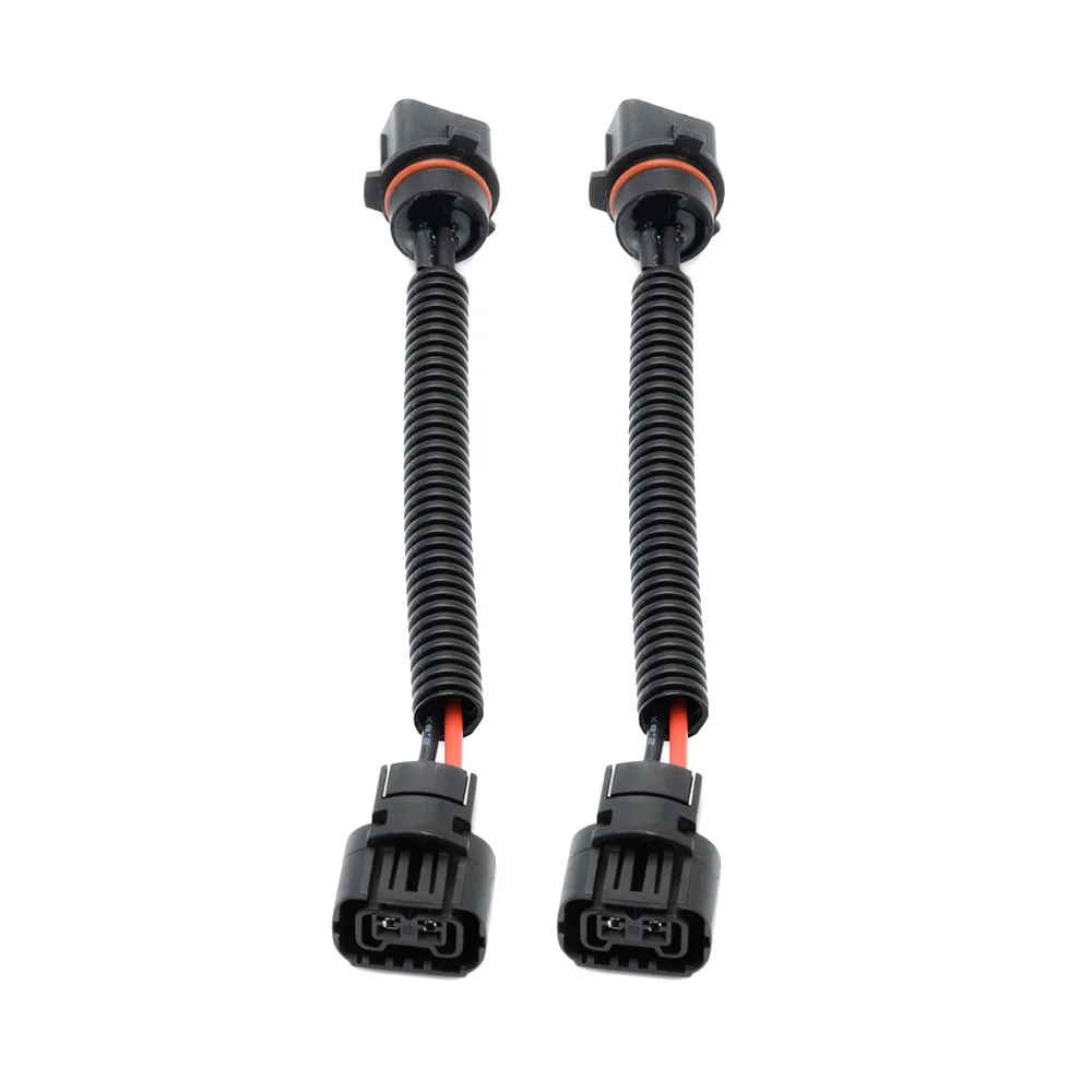 1-Pair-5202-P13W-18AWG-Headlight-wire-Harness-Socket-Connector-Adapter ...