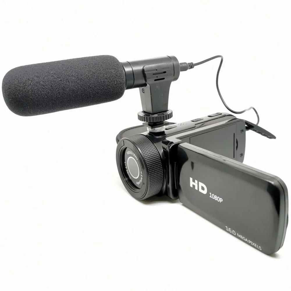 D100-Wide-Angle-C-mera-de-V-deo-HD-com-Microfone-Filmadora-Gravador-de ...