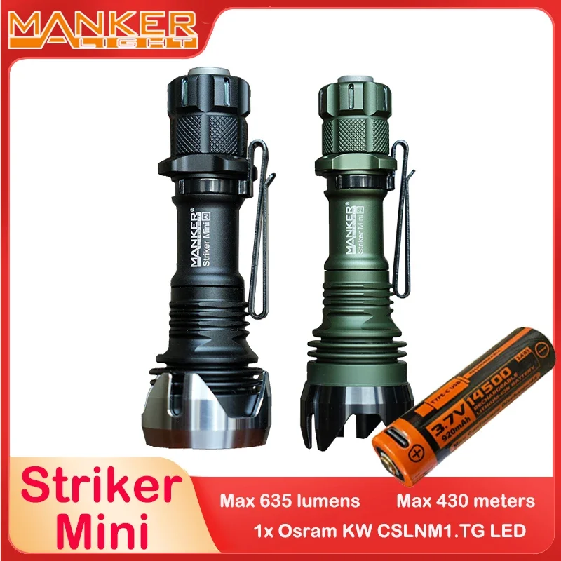 Mankerlight-Striker-Mini-Longest-Range-Pocket-EDC-Flashlight-635-Lumen ...