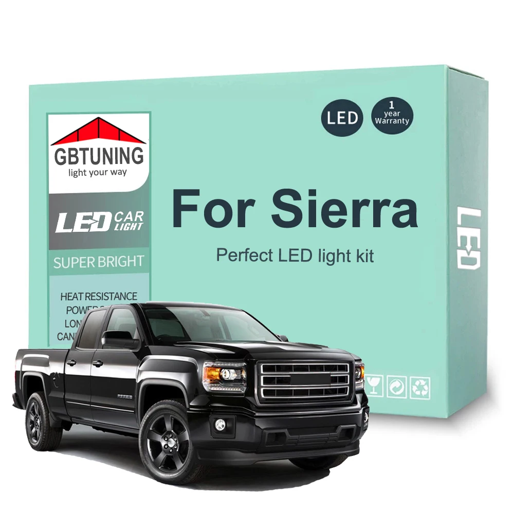 LED-Interior-Light-Bulb-Kit-For-GMC-Sierra-1500-2500-3500-1988-2012 ...