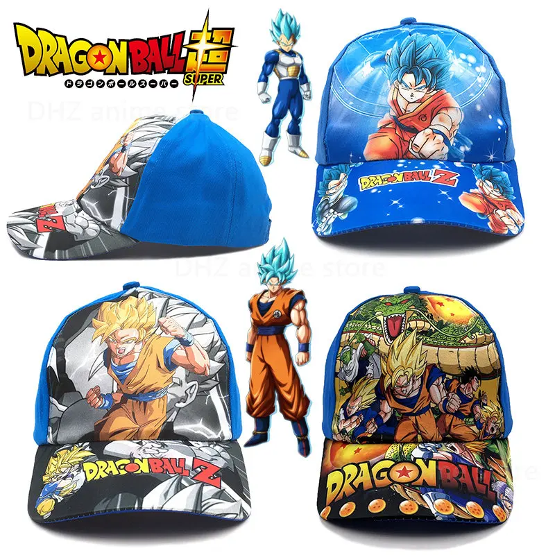 Dragon Ball Son Goku Children's Cotton Baseball Cap Fashion Animation ...