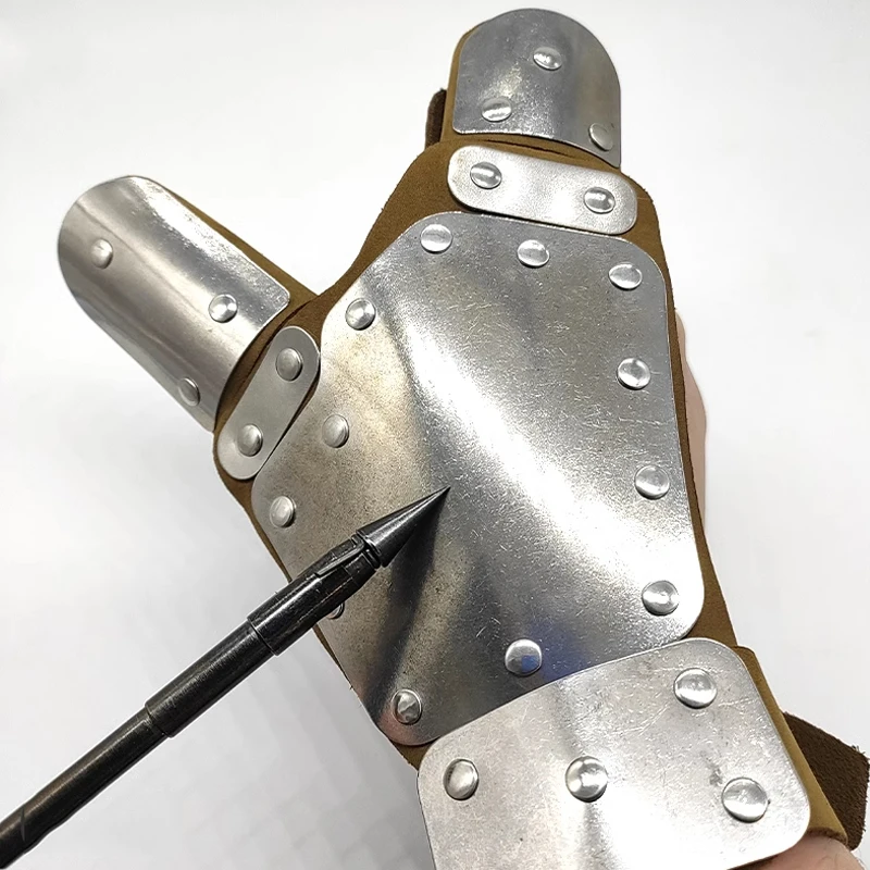 304-Stainless-Steel-Plate-Armor-Hand-Guard-Slingshot-Fish-Darts-Scroll ...