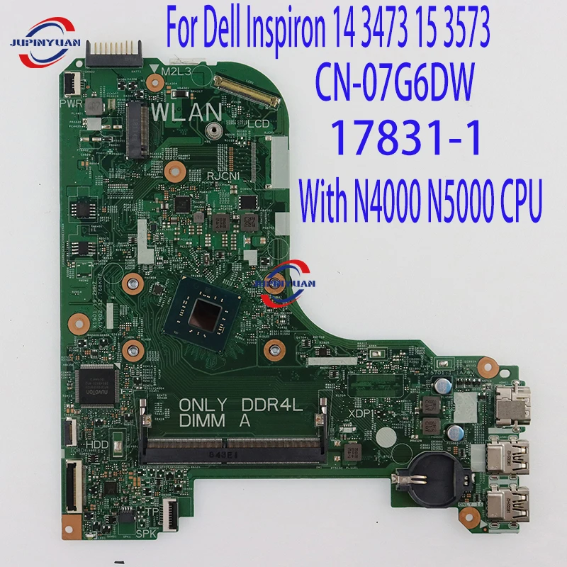 17831-1-3C99P-For-Dell-Inspiron-14-3473-15-3573-Laotop-Motherboard-CN ...