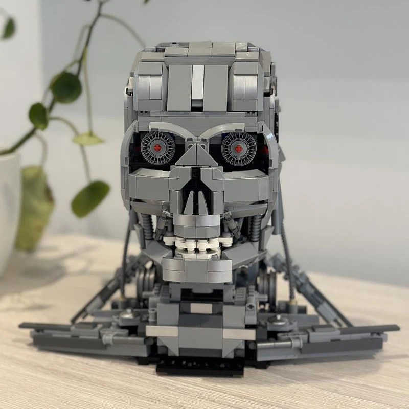 MOC-Terminator-2-T-800-Endoskeleton-Busto-Mod-Vers-o-10300-Back-to ...