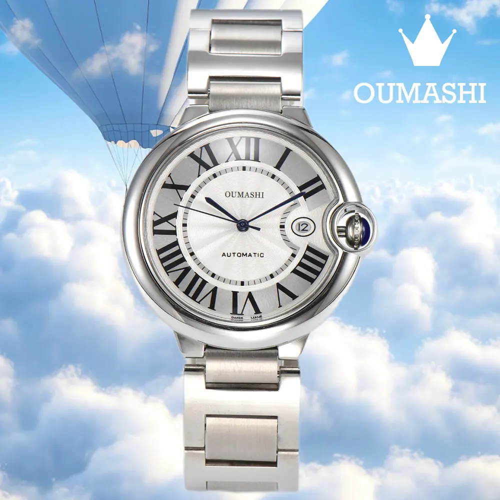 Blue-Balloon-Men-s-Watch-Women-s-Watch-Miyota8215-ST6-Movement-316L ...