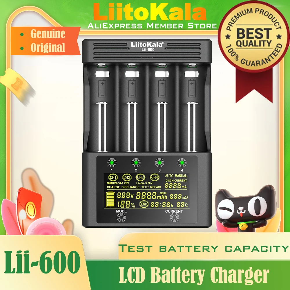 Genuine-Original-LiitoKala-Lii-600-Battery-Charger-Li-ion-3-7V-NiMH-1 ...