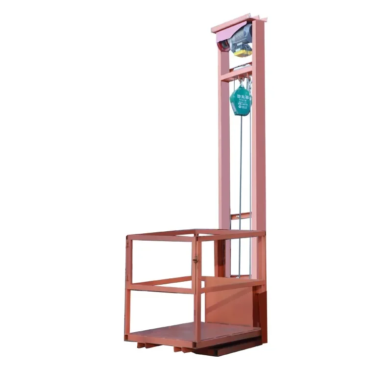 Electric-hydraulic-cargo-elevator-small-platform-electric-lift ...