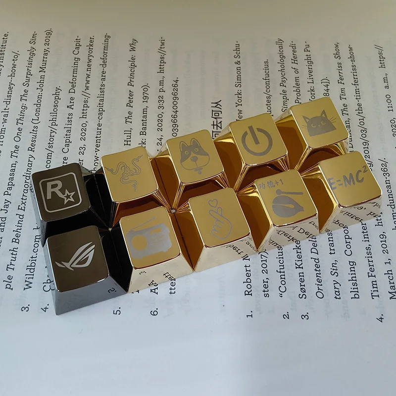 MiFuny-Customised-Metal-Keycaps-Original-R4-Cross-Axis-Keyboard-Cap ...