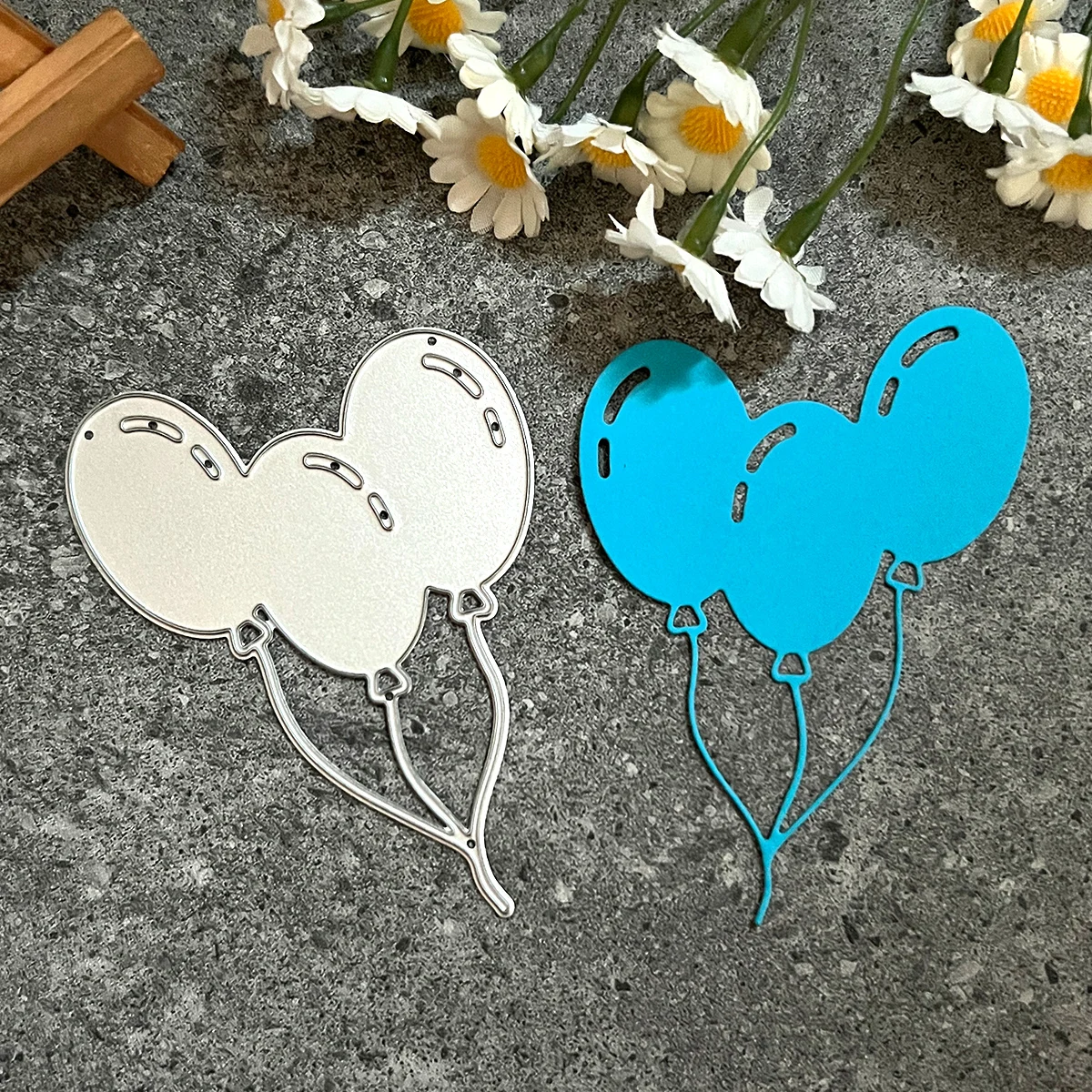 Balloons-Metal-Cutting-Dies-Stencil-Template-Die-Cut-Scrapbooking-Embossing-Dies-Art-Decoation ...