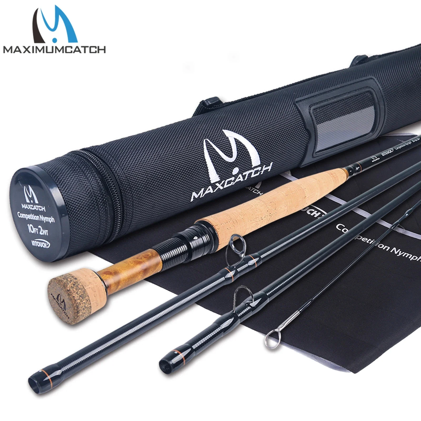 Maximumcatch-Maxcatch-10-0-10-6-2-3WT-Competition-InTouch-Nymph-Fly-Rod ...