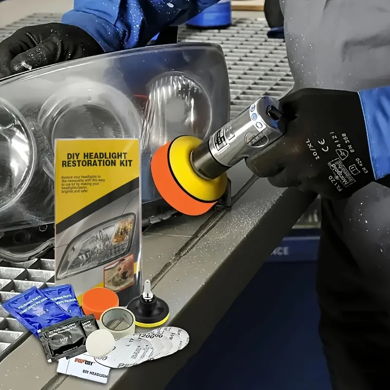 Car Headlight Restoration Polishing Kits Headlamp Repair Kits Car Light ...