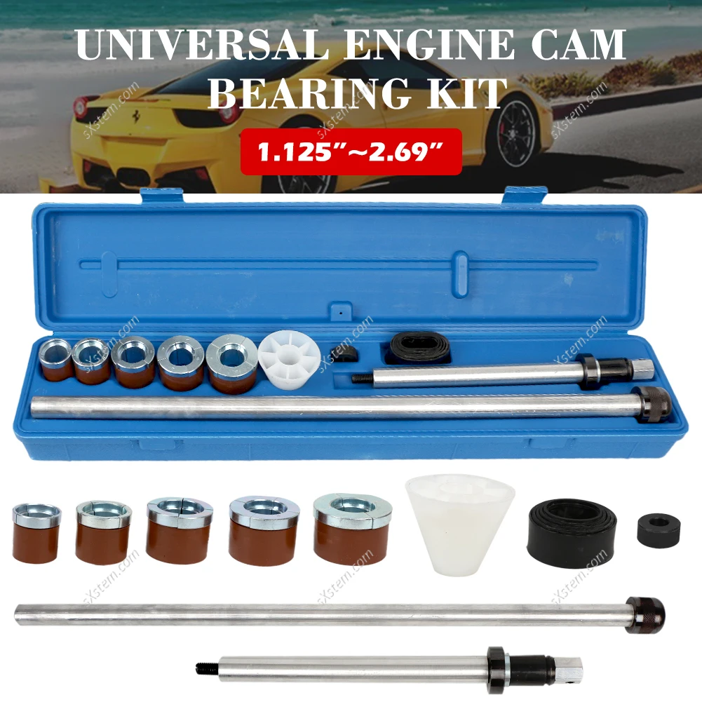 Universal Engine Camshaft Cam Bearing Tool Installation & Removal Kit 1 ...