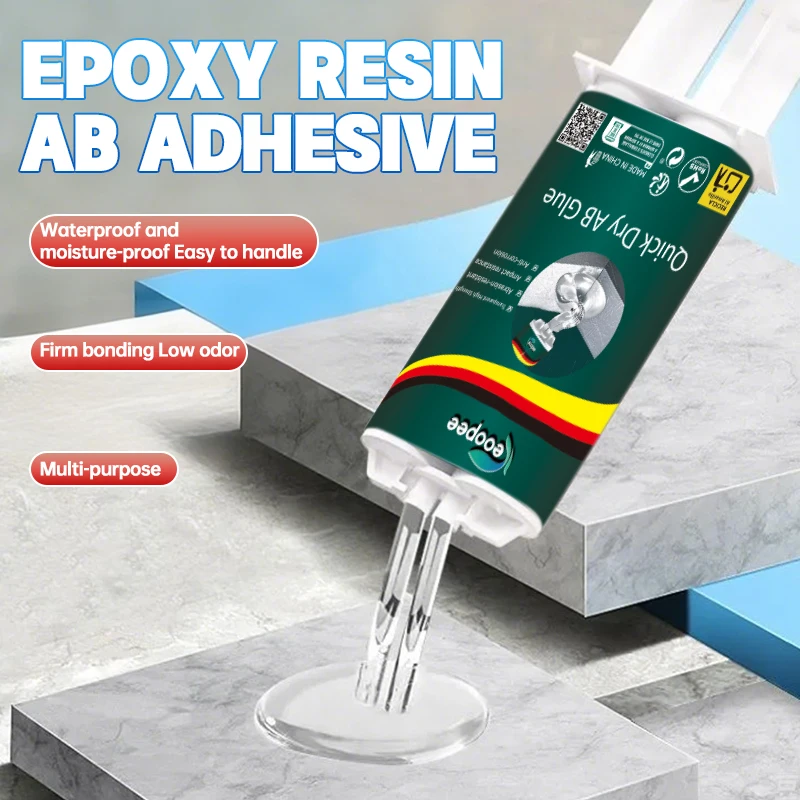 50ml Transparent AB adhesive fast curing tile bathtub crack repair wood ...