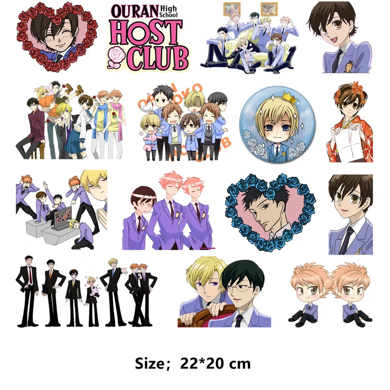 Ouran Highschool Host Club Logo Patch