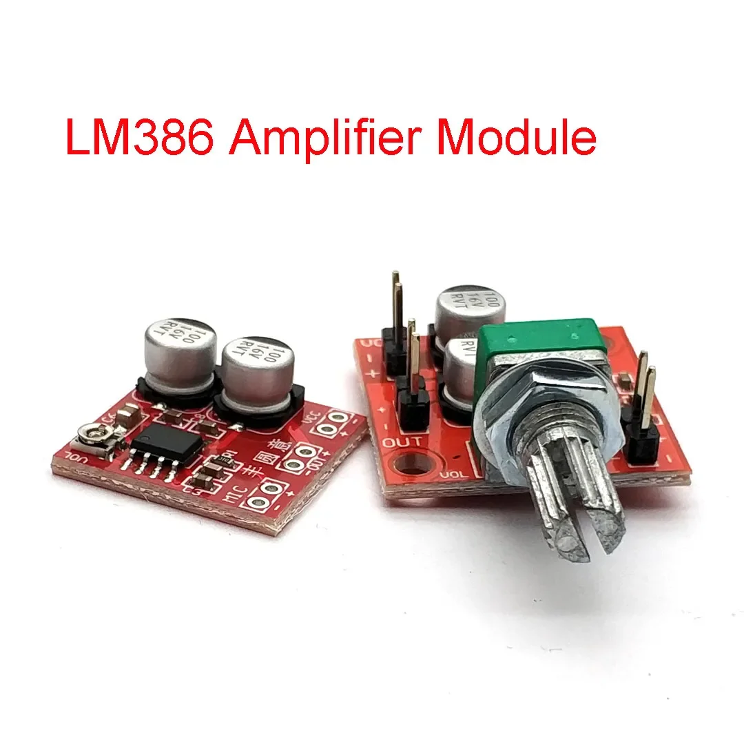 DC4-12V-LM386-Electret-Microphone-Amplifier-Microphone-Pickup-Module ...