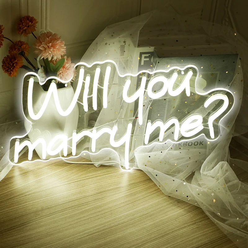 Will You Marry Me Light Up Sign