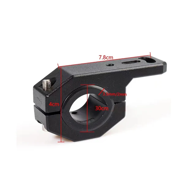 Motorcycle LED Headlight Clamps Brackets Tube Clamps Mount Kit for 22mm ...