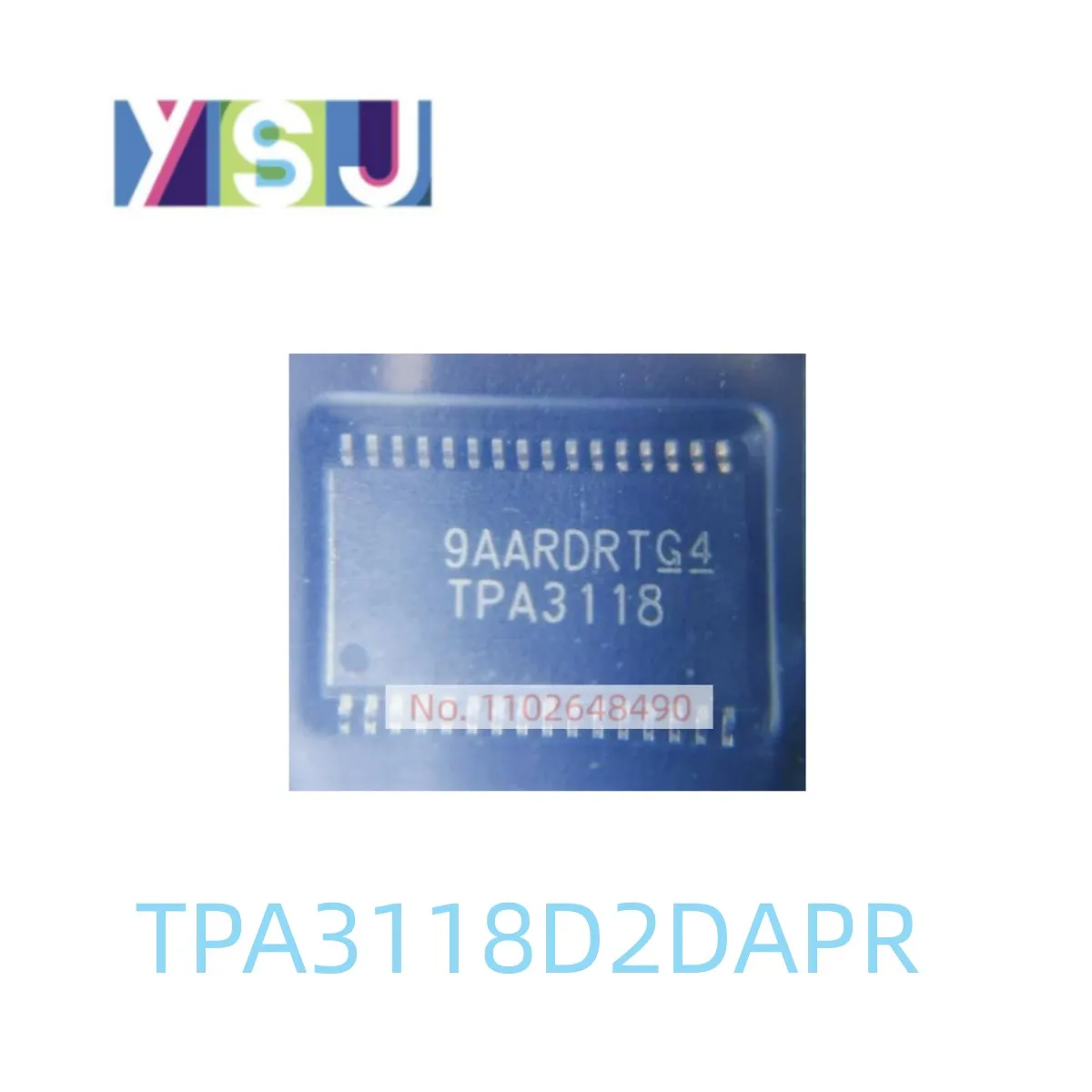 TPA3118D2DAPR IC Brand New Microcontroller EncapsulationSSOP-32