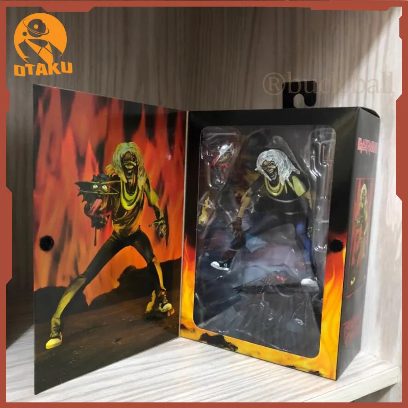 Neca-Iron-Maiden-Action-Figure-N-mero-da-Besta-40th-PVC-Figurine-Cole-o ...