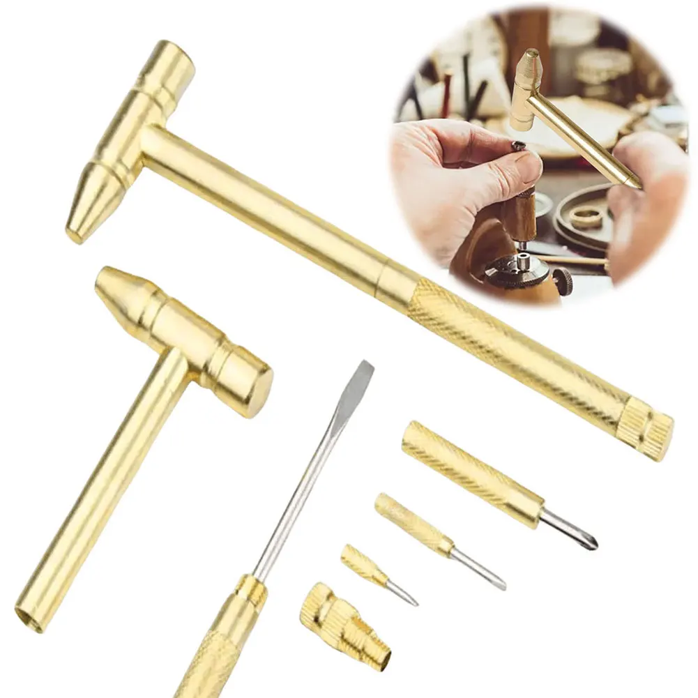 6 In 1 Metal Hammer Screwdriver Multi-Functional Small Multitool Hammer ...