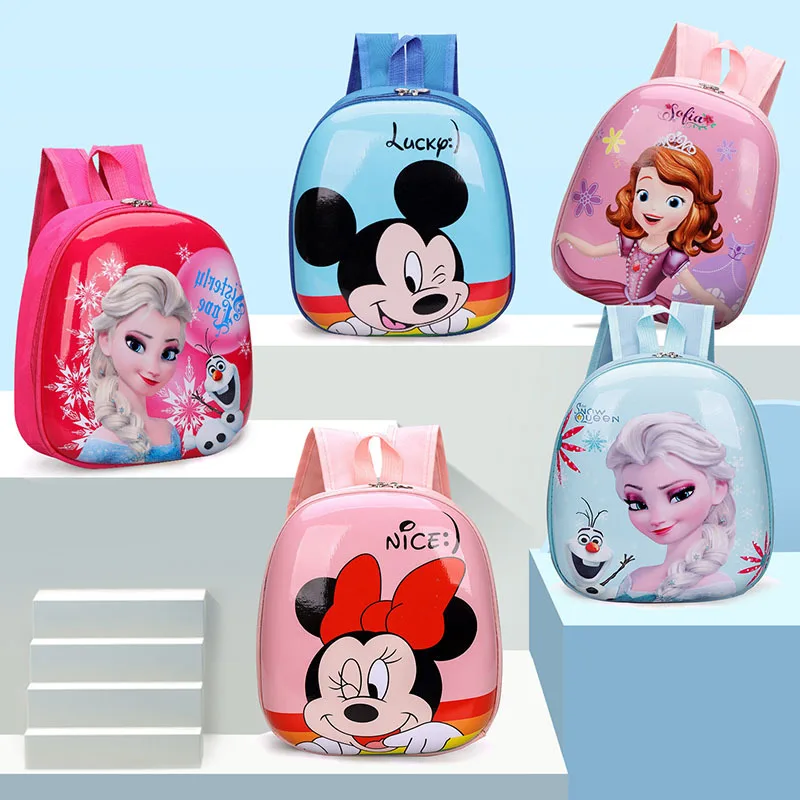 Minnie-Cute-Girl-Backpack-Disney-Cartoon-Spriderman-Children-Backpack ...