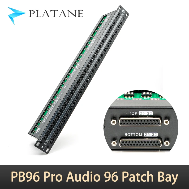 PLATANE-48-channel-96-point-Audio-Patch-Bay-AES-Digital-Audio-Patch-Bay ...