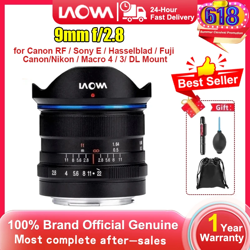 Venus-Optics-Laowa-Grande-Angular-Prime-Camera-Lens-MF-Zero-D-Lens-para ...