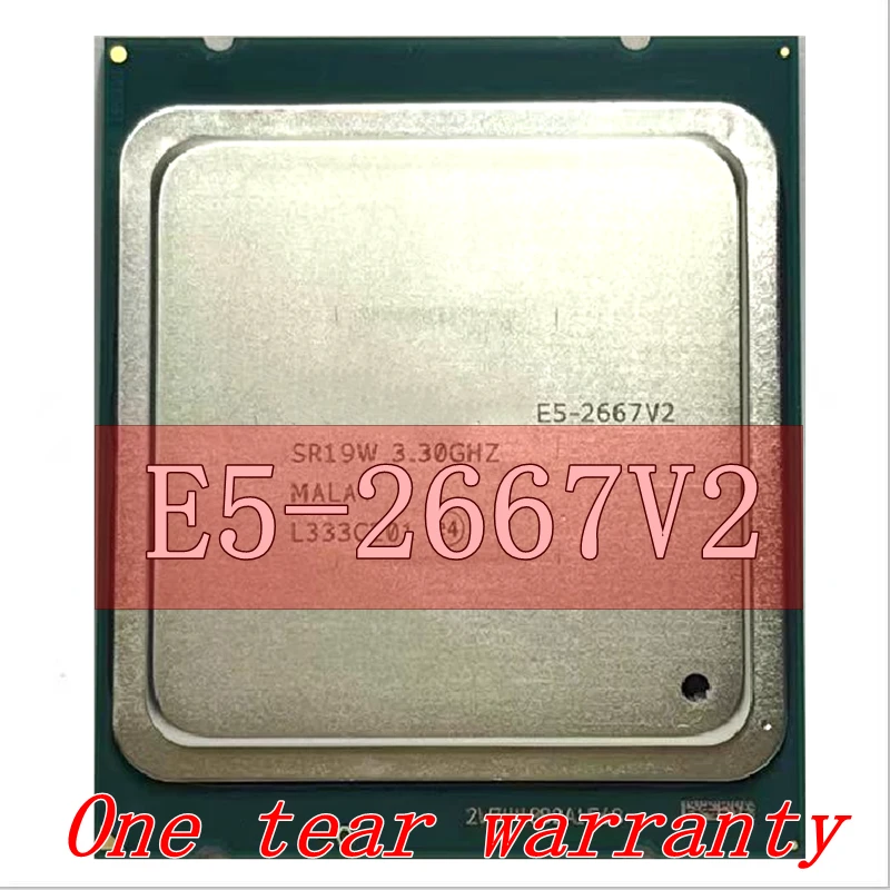 E5 2667 V2 2667v2 Sr19w Cpu 8 Core 3.3g Hz 25m 130w Prosesor Lga2011 ...