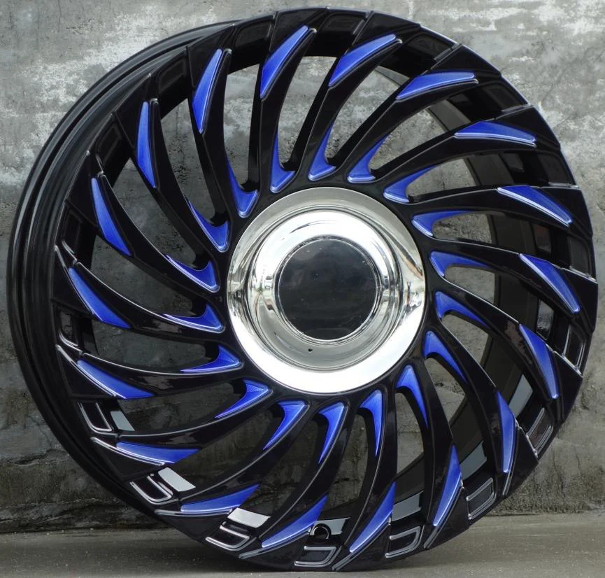 Blue-Red-Face-18-Inch-5x100-Car-Alloy-Wheel-Rims-Fit-For-Volkswagen ...