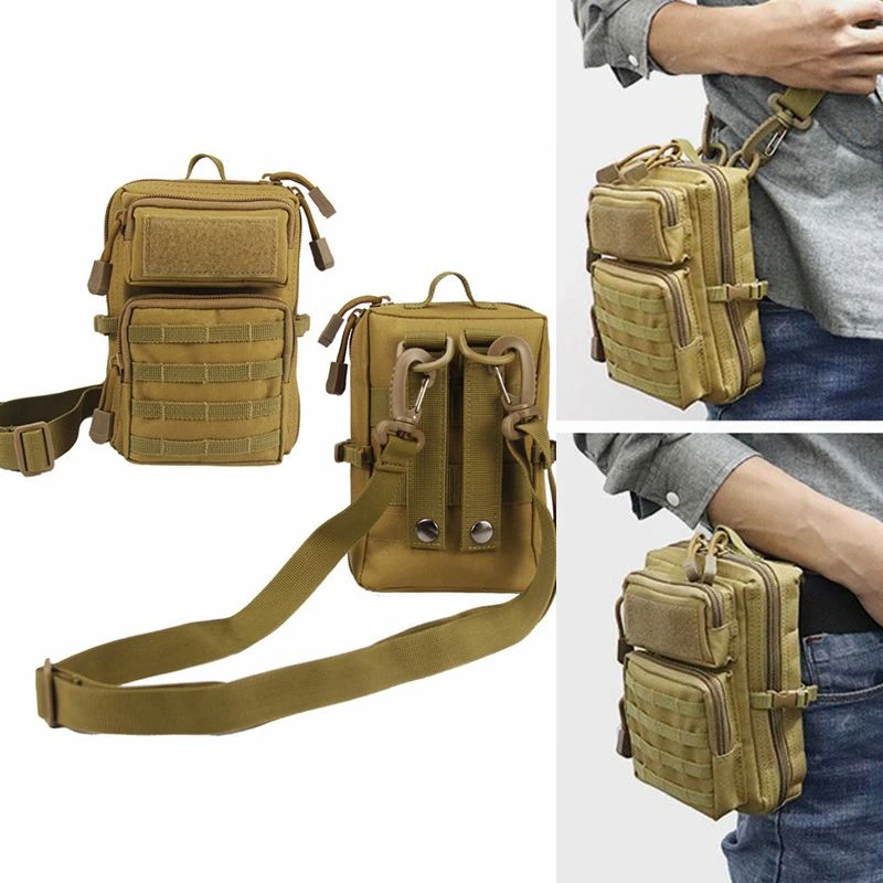Tactical Pouch Holster Military Molle Hip Waist Edc Bag Wallet Purse ...